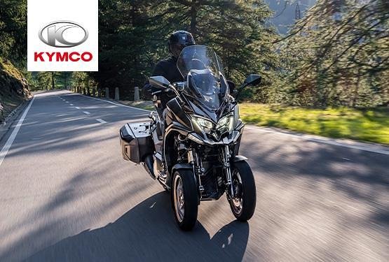 Kymco AK-550 Premium на три колела - мощност и безопасност в едно